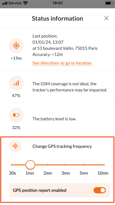 How to Change the GPS Reporting Frequency of My Tracker? – Help Center